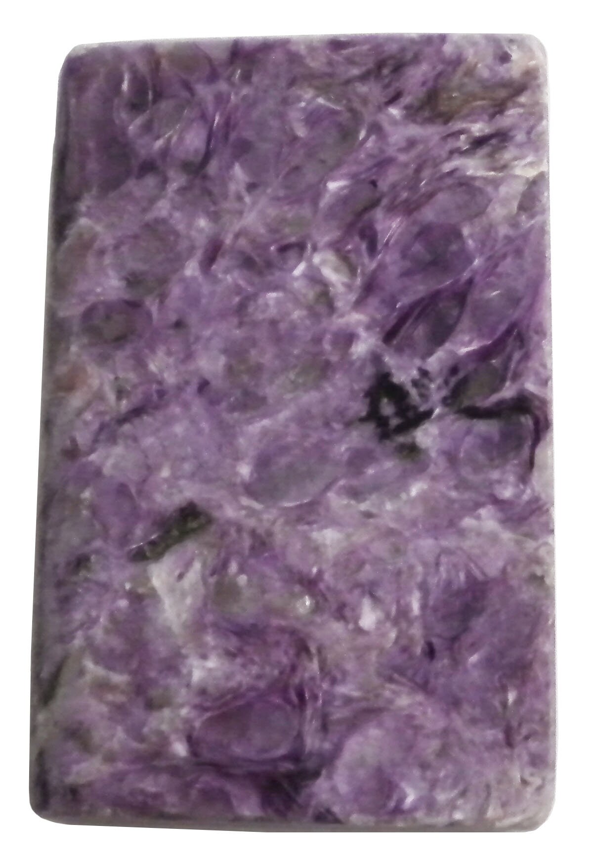 Charoite Polished Block -1.5 X 2.25 " Approx & 83 Grams - Rare Mineral ...