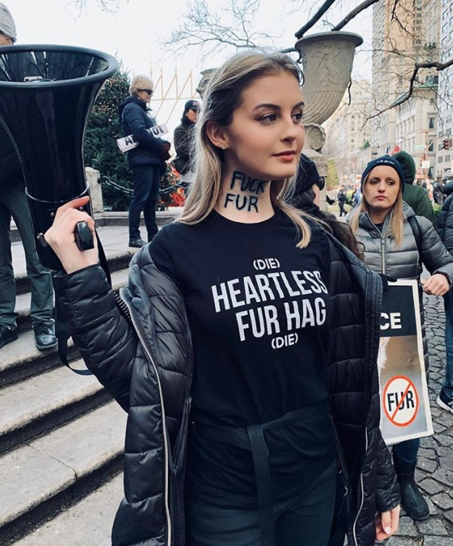 Die Heartless Fur Hag Protest Shirt Vegan Animal Rights Rescue - Etsy ...