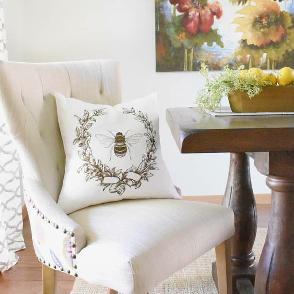 Bee Pillow - Etsy