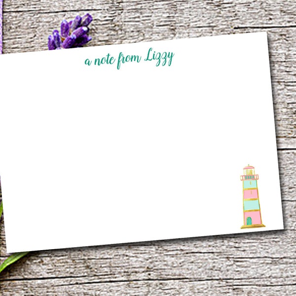 Nautical Note Cards - Etsy