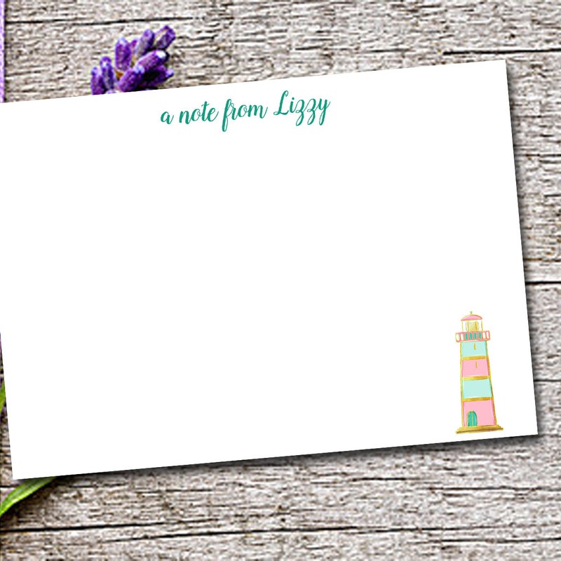 Nautical Note Cards - Etsy