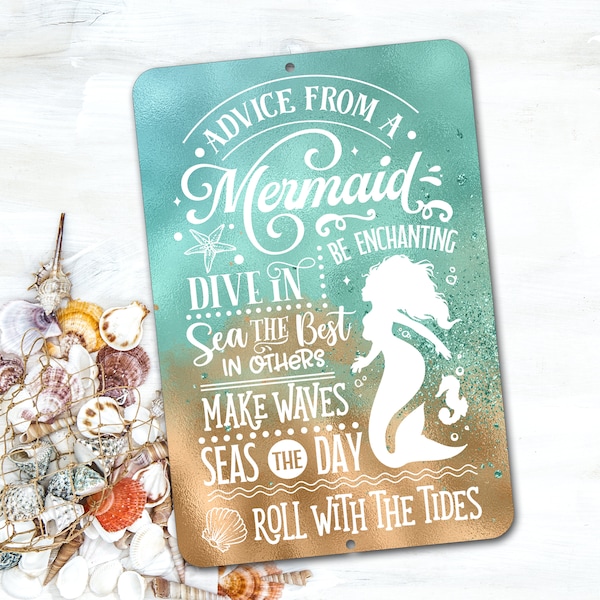 Mermaid Signs - Etsy