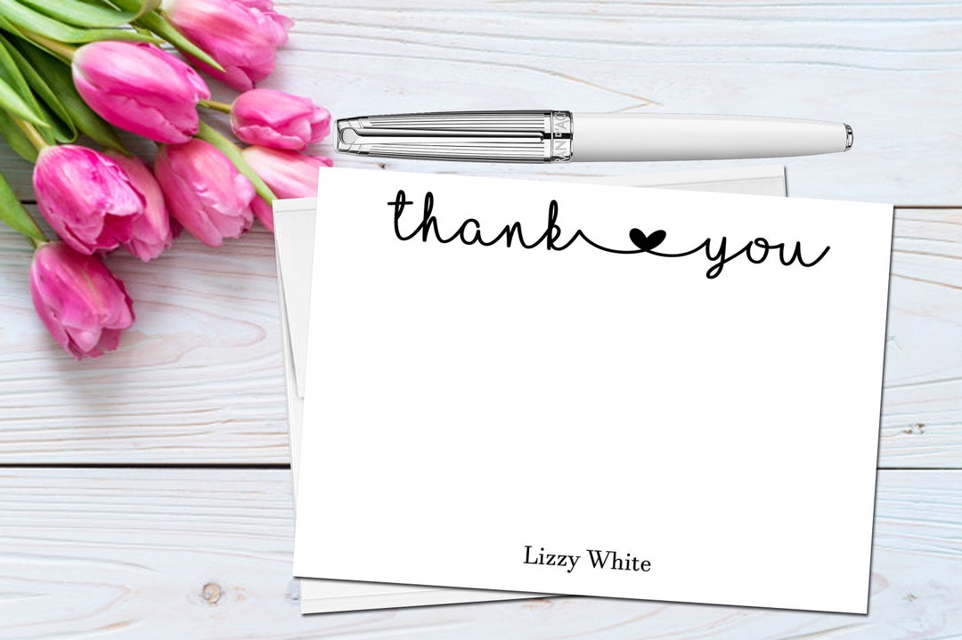 Thank You Note Cards | Personalized Thank You Note Cards | Custom ...