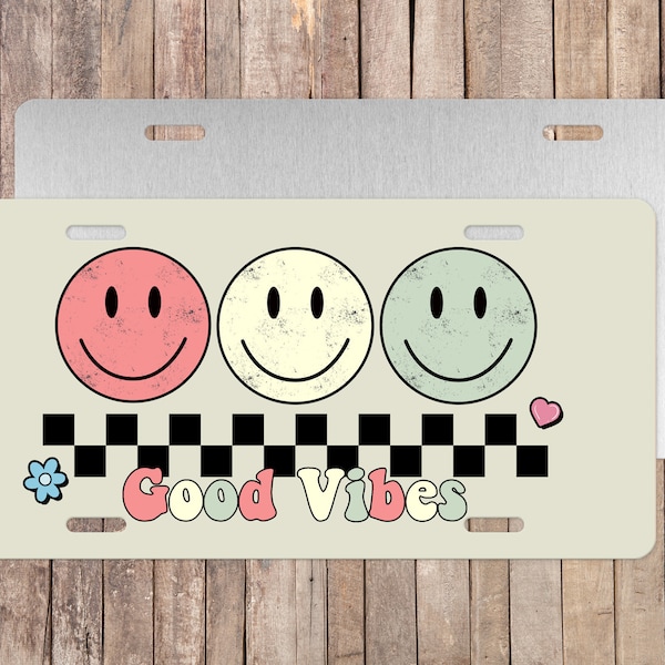 Face License Plate - Etsy