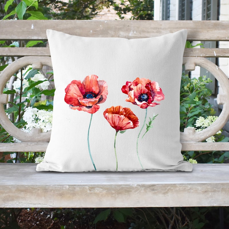 Poppy Pillows - Etsy