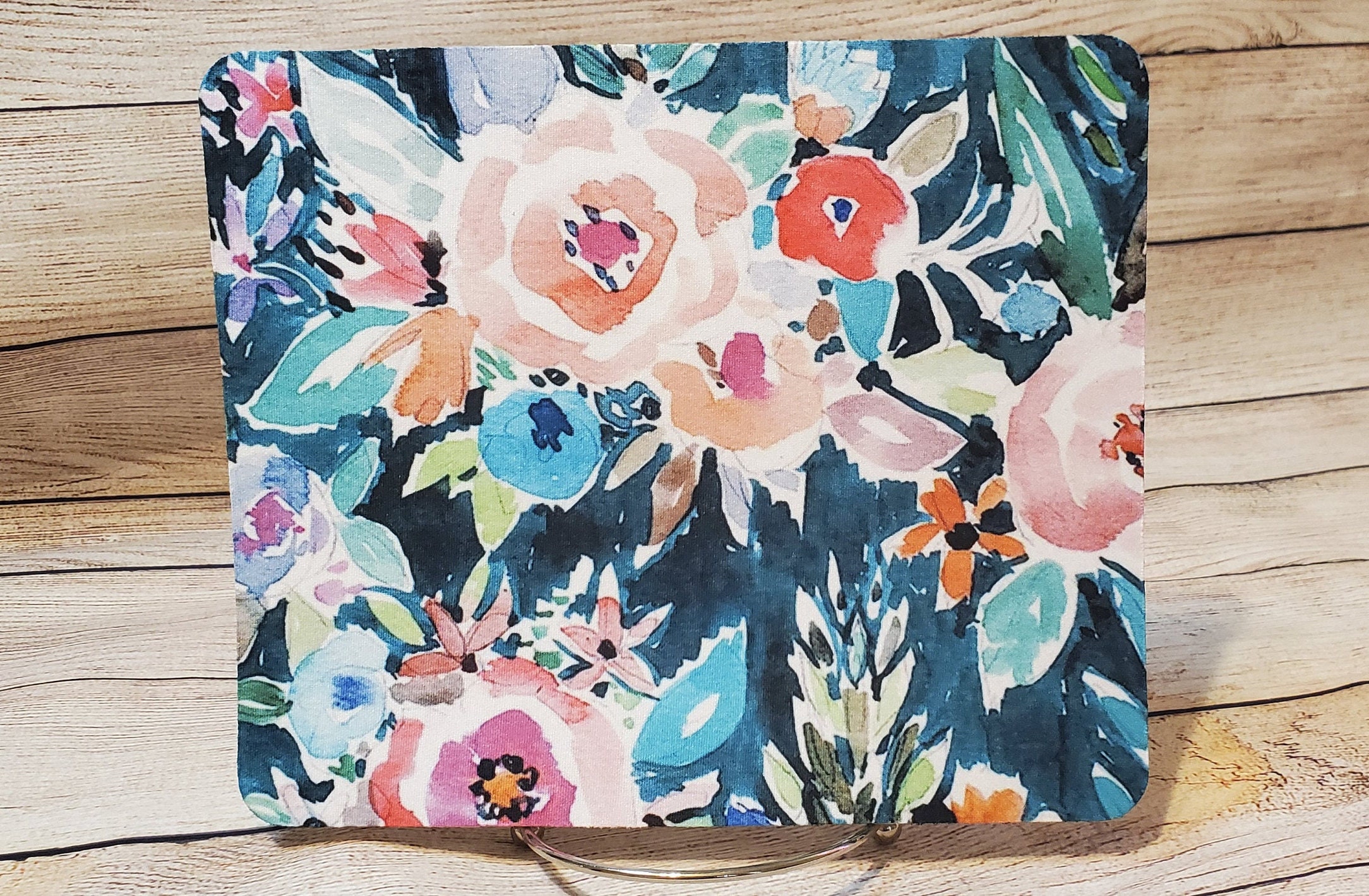 Water Color Mouse Pad. Personalized Mouse Pad. Monogram Mouse - Etsy