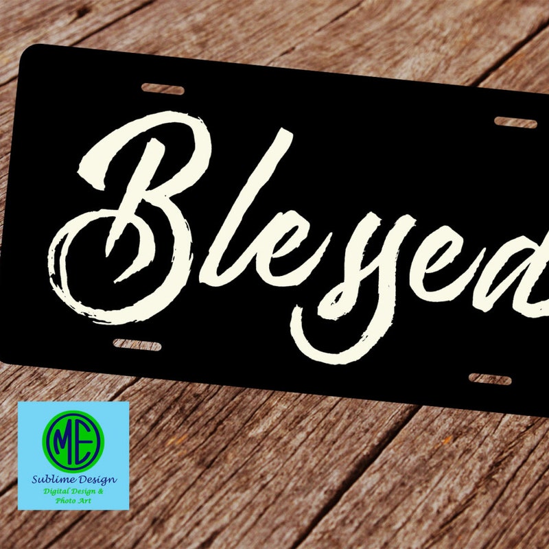Christian License Plate Frames - Etsy