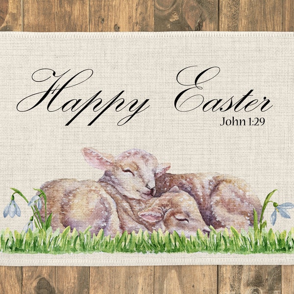 Bible Verse Placemats - Etsy