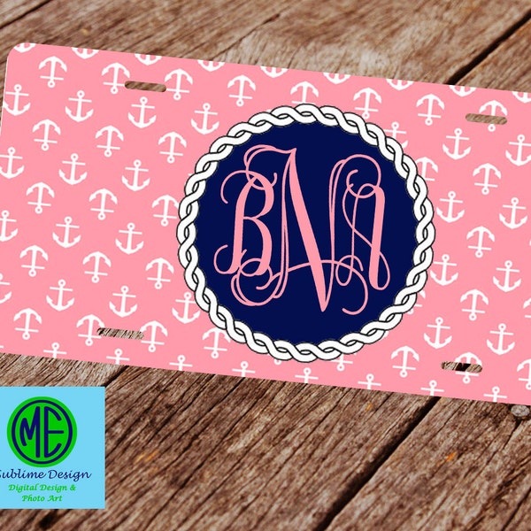 Preppy License Plate - Etsy