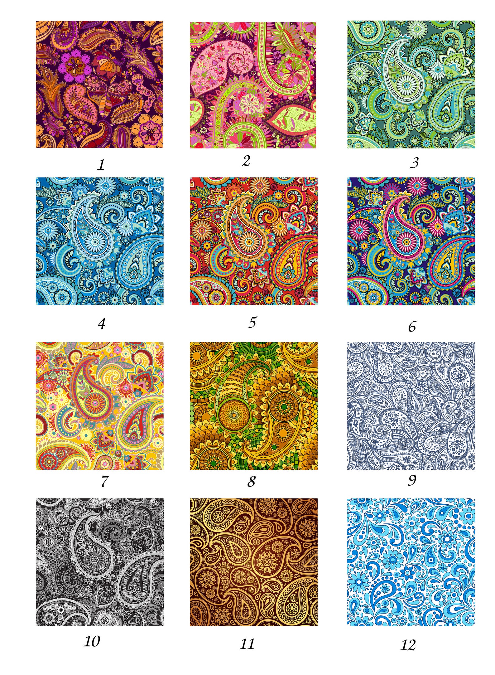 Paisley Monogram License Plate. Custom Monogram License Plate. | Etsy