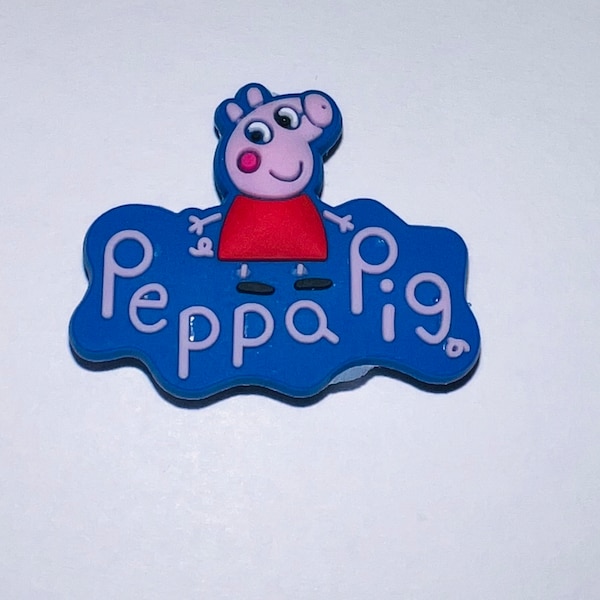 Peppa Pig Croc Charm - Etsy