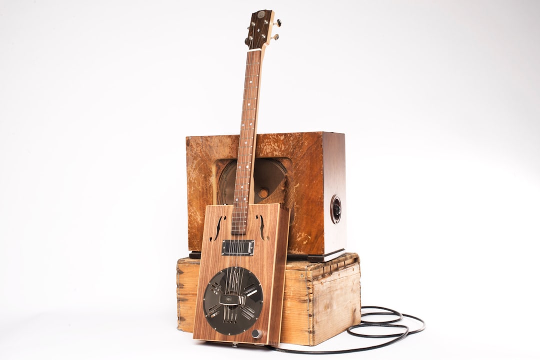 D+H Guitar Co. Resophonic Cigar Box Guitar 3 String - Etsy
