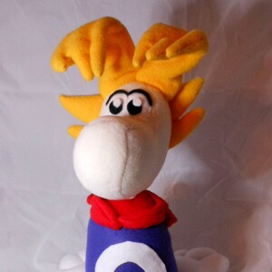 Rayman Plush - Etsy