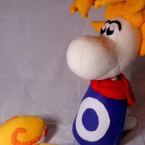 Globox Plush Rayman Origin Etsy Uk
