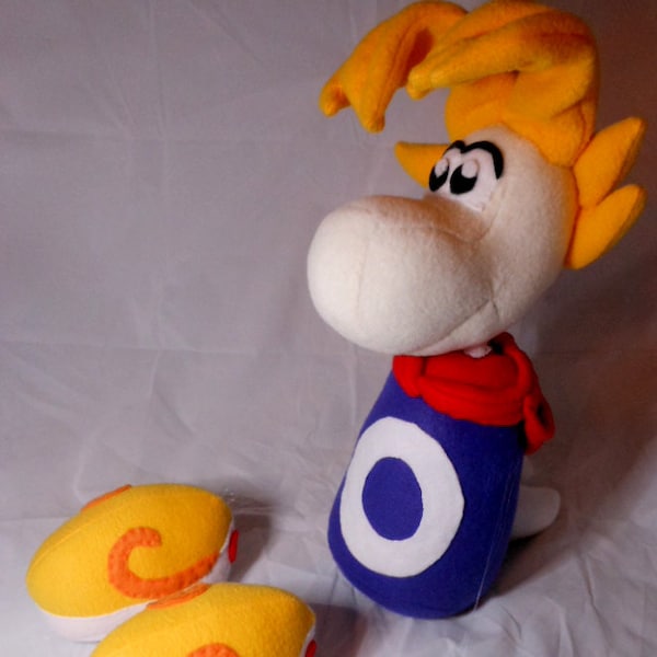 Rayman Plush - Etsy