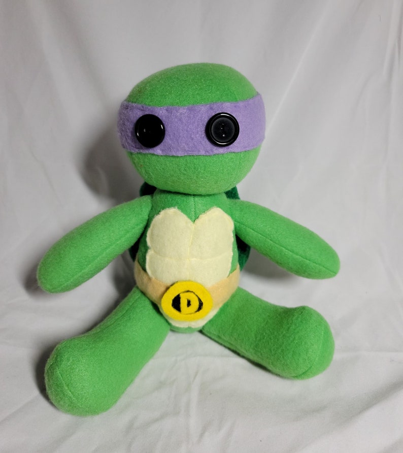Teenage Mutant Ninja Turtle Plushies (full Set) - Etsy