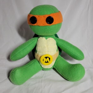 Teenage Mutant Ninja Turtle Plushies (full Set) - Etsy