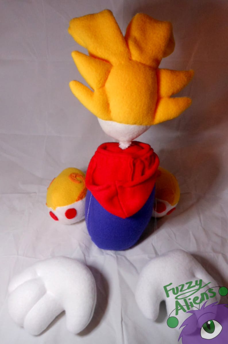 Rayman Plush - Etsy Singapore