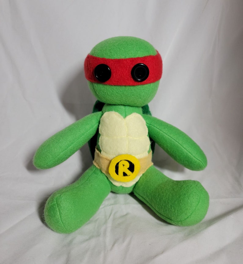 Teenage Mutant Ninja Turtle Plushies (full Set) - Etsy