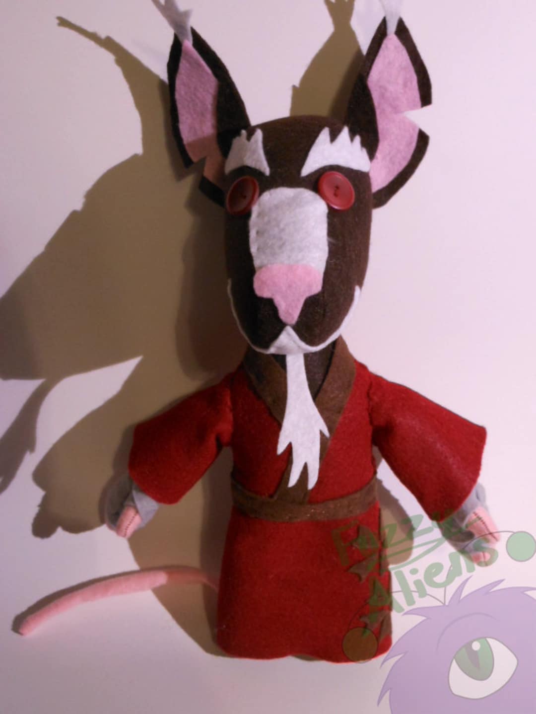 Splinter -teenage Mutant Ninja Turtle- Plush - Etsy