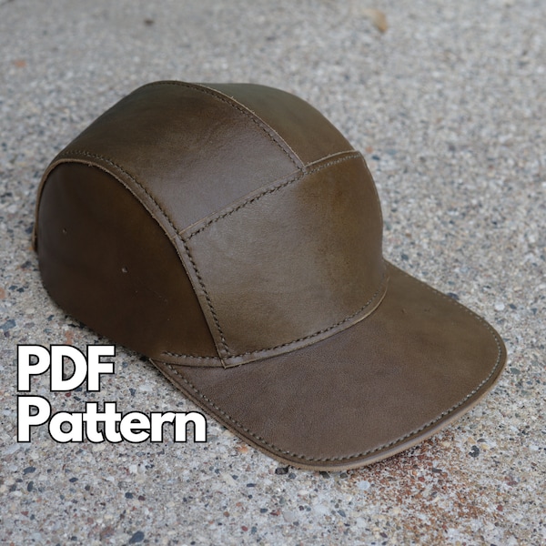 5 Panel Hat Pattern - Etsy
