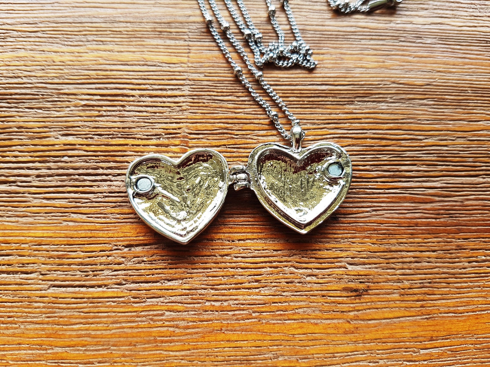 Best Friend Friendship Locket Silver Heart Bff Friends - Etsy