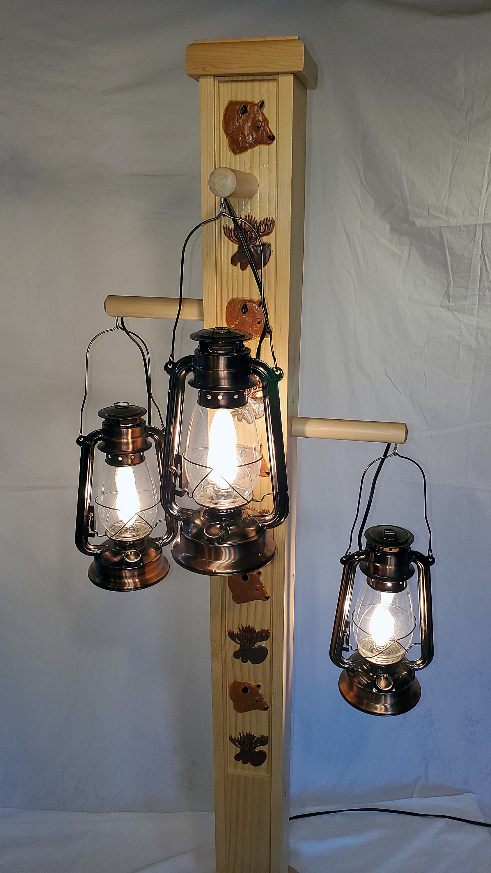 Unique Rustic Floor Lamps