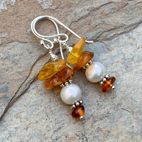 Amber Pearl - Etsy