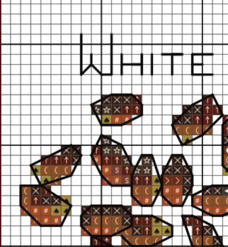 Fallout Cross Stitch Pattern Template - Fallout New Vegas - Edible ...