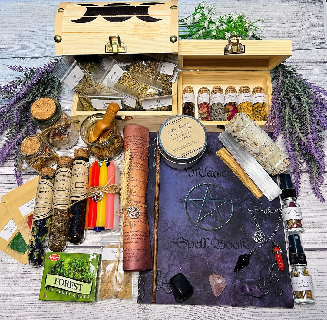 Witchcraft, Witchcraft Kit, Witchcraft Supplies, Witchcraft Starter Kit ...