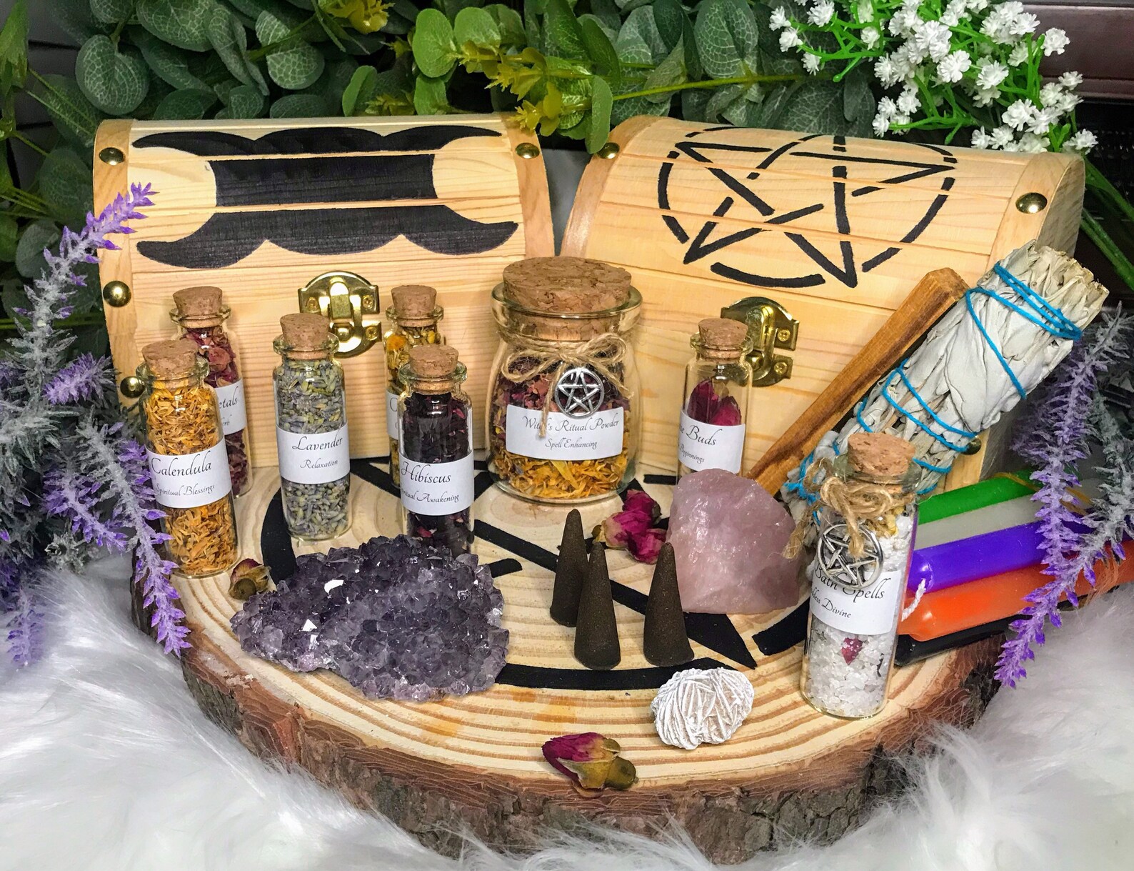 Witch Starter Kit Witchcraft Starter Kit Witch Witch Kit Etsy