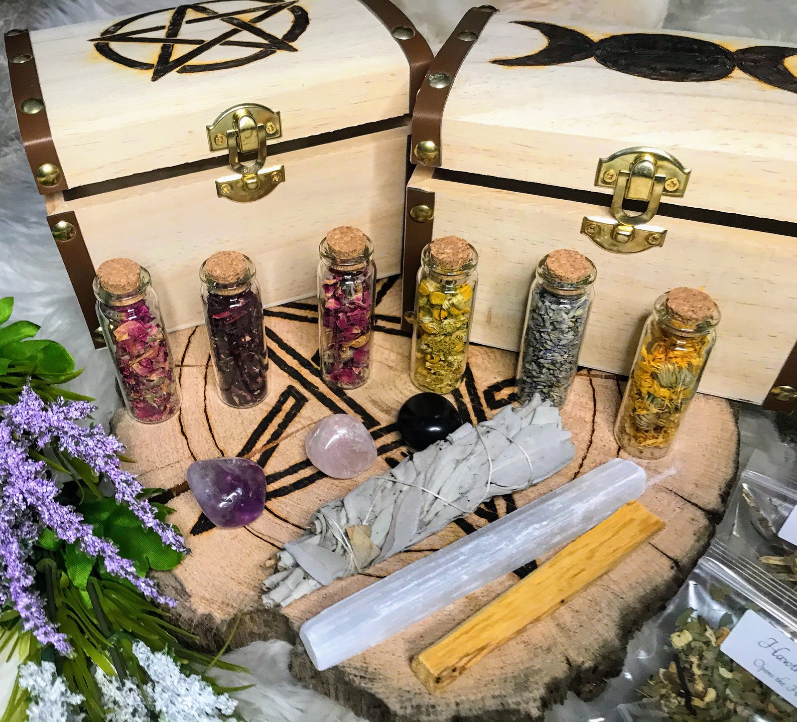 Witchcraft starter kit witchcraft witch kit Wiccan Starter | Etsy