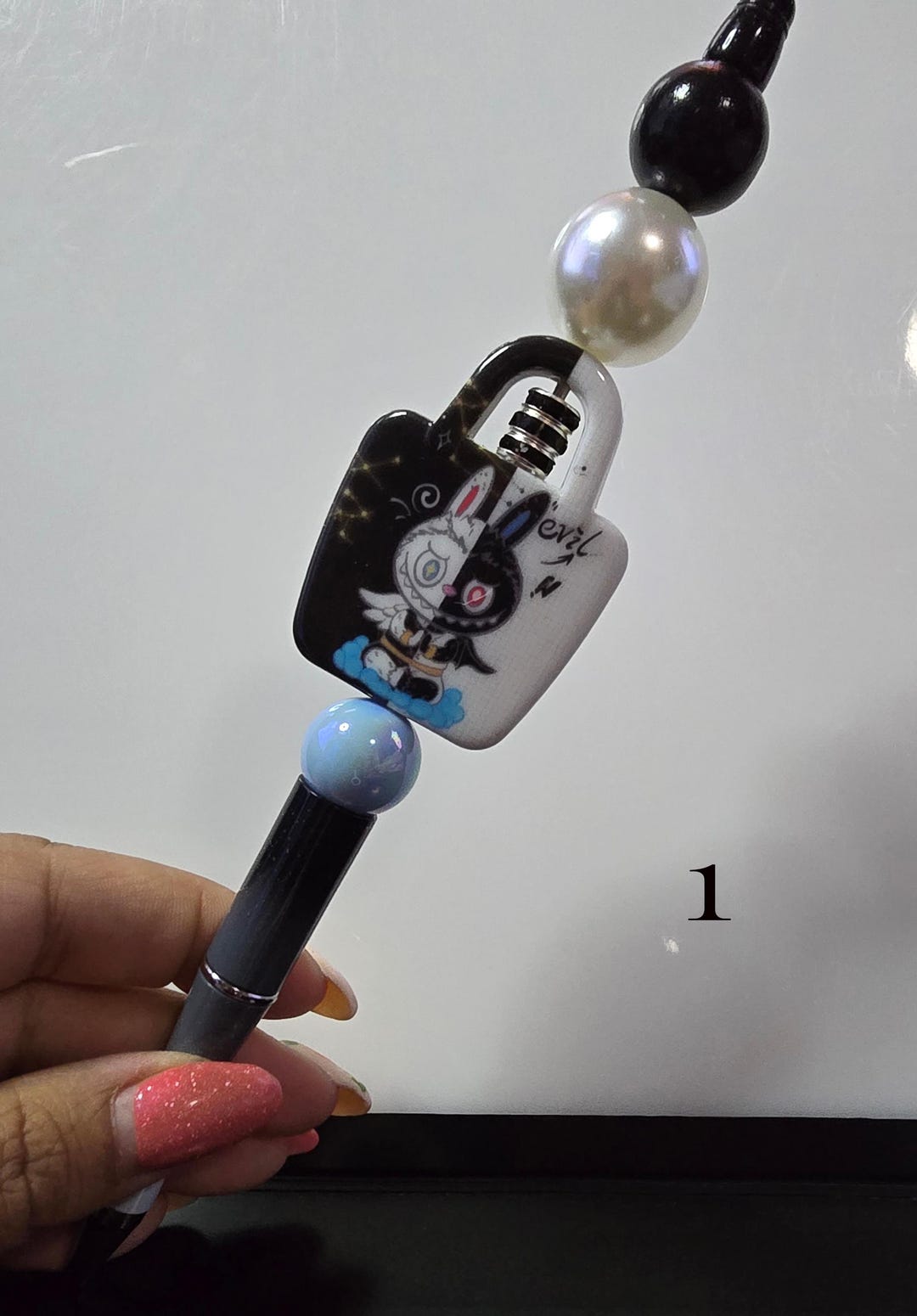 Labubu Beaded Pen - Etsy