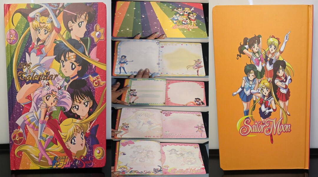 Sailor Moon Notebook& Beaded Pen Sets - Etsy