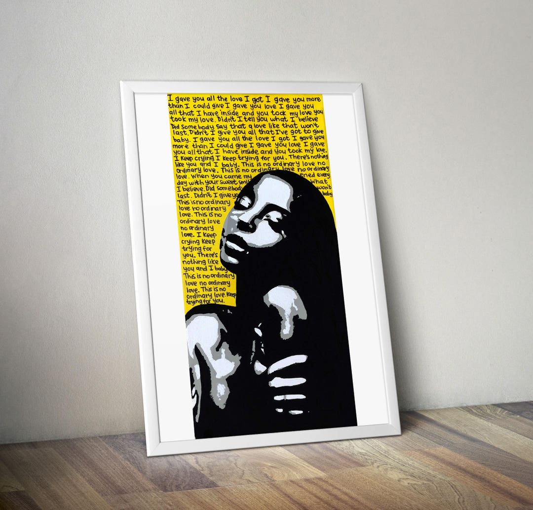 Sade Poster / Sade Print / Stencil Art / Sade / Music Poster / Sade ...