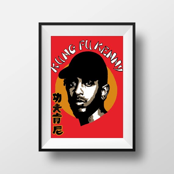 Kendrick Lamar Stencil