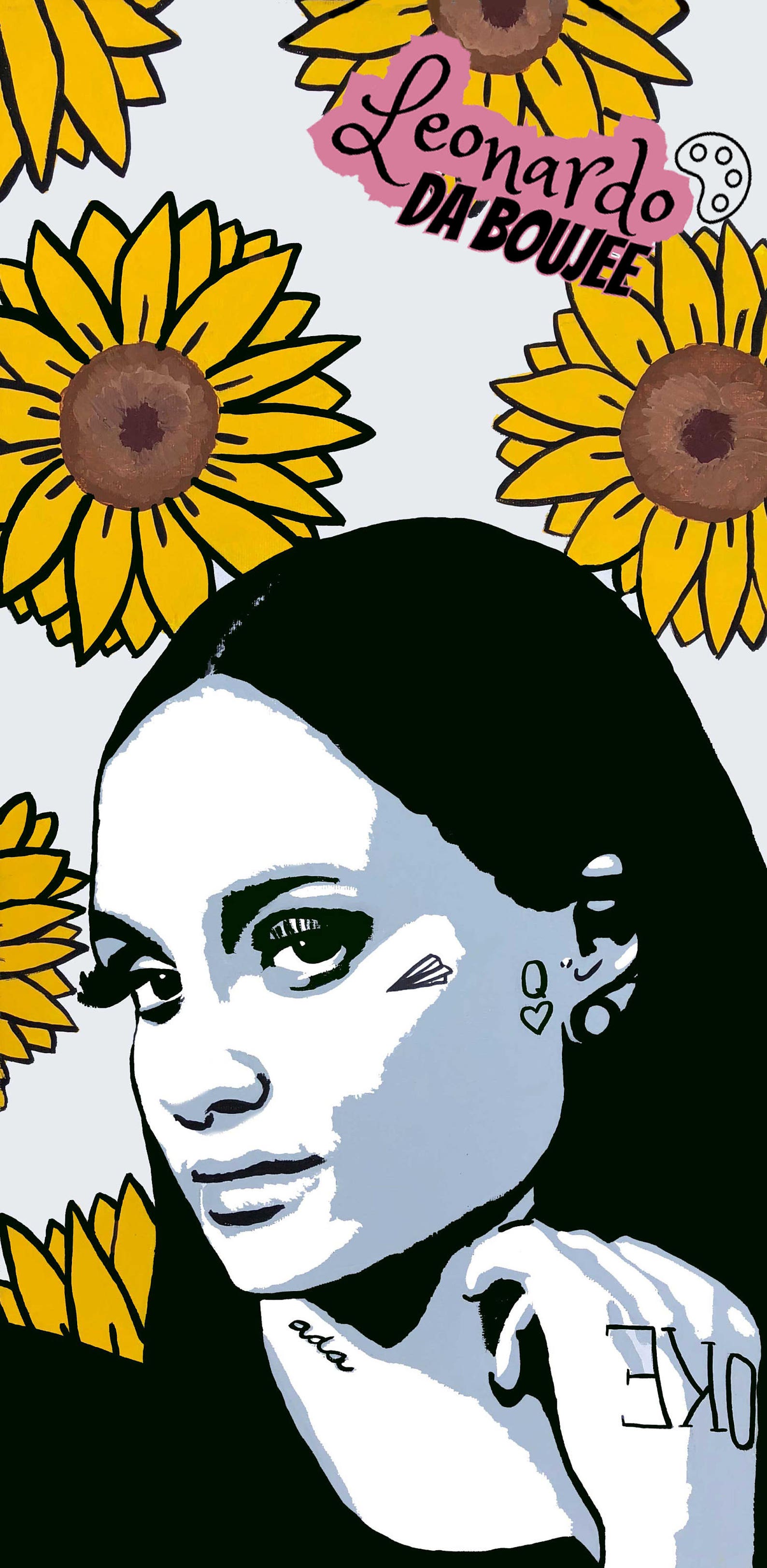 Kehlani Poster / Kehlani Print / Stencil Art / Kehlani / Music - Etsy