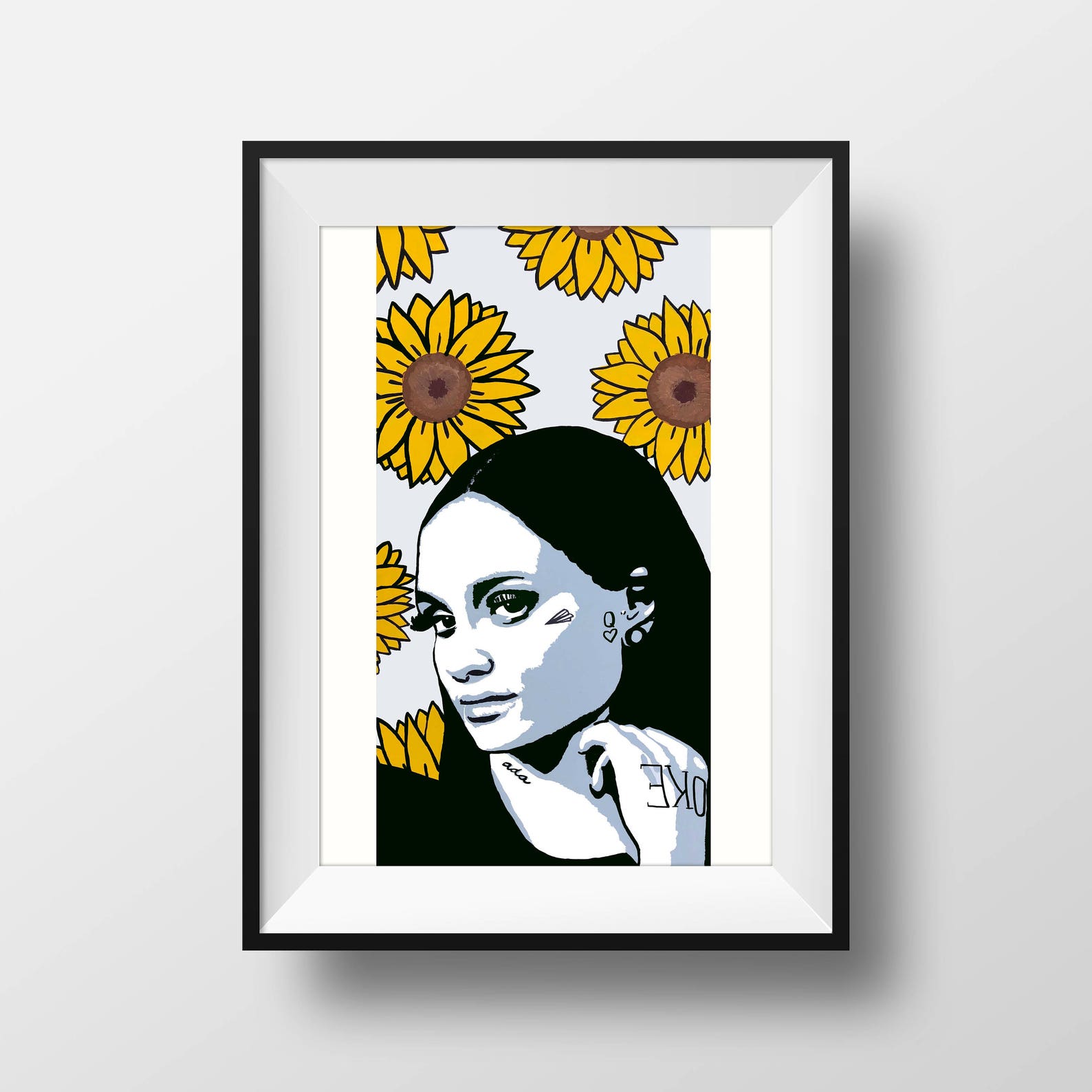 Kehlani Poster / Kehlani Print / Stencil Art / Kehlani / Music - Etsy