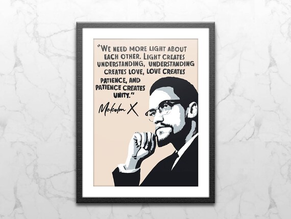 Malcolm X Poster