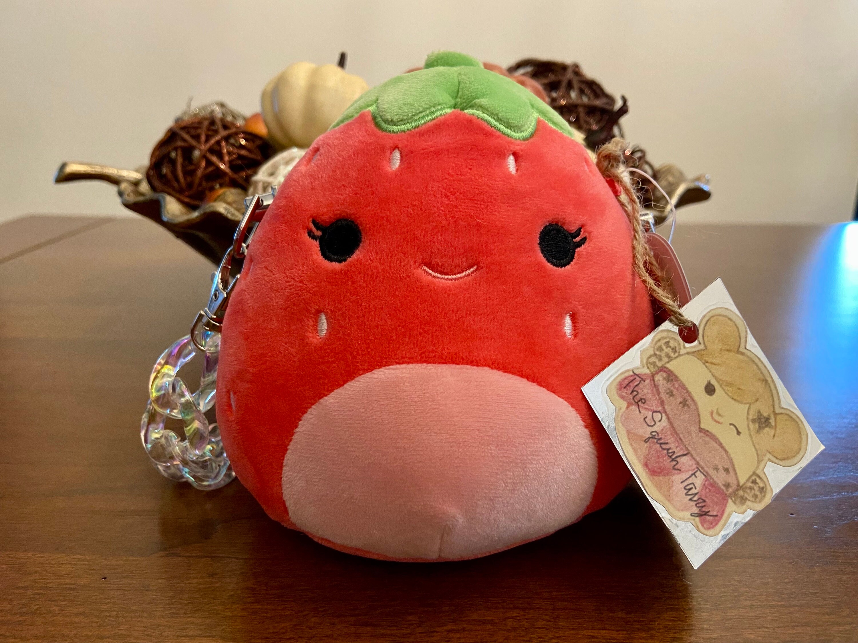 Handmade ID Card Purse / Pouch Scarlet the Strawberry Custom ...