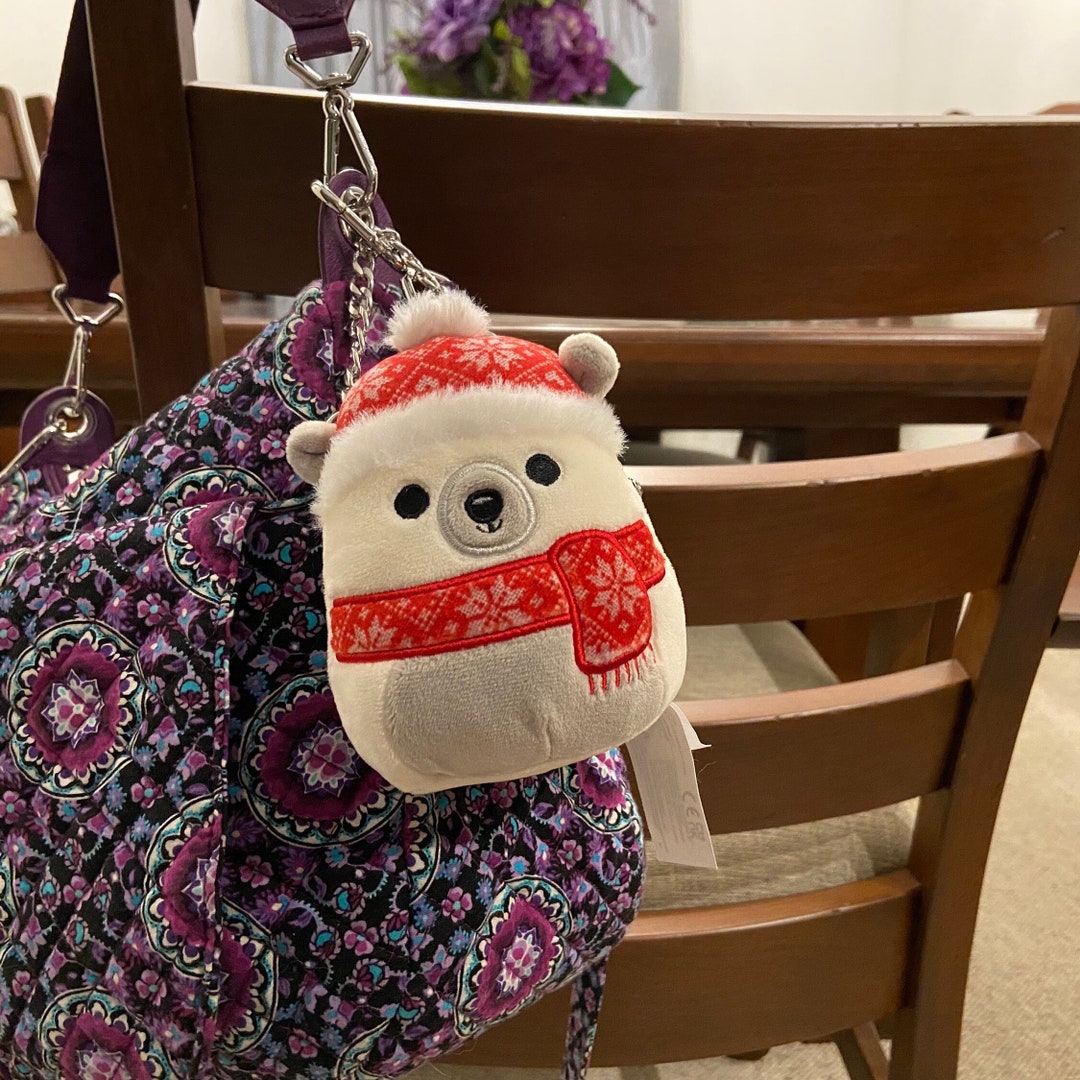 Handmade Coin Purse / Pouch Brooke the Polar Bear Custom Squishmallow ...
