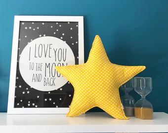 Star Shaped Cushion - Etsy