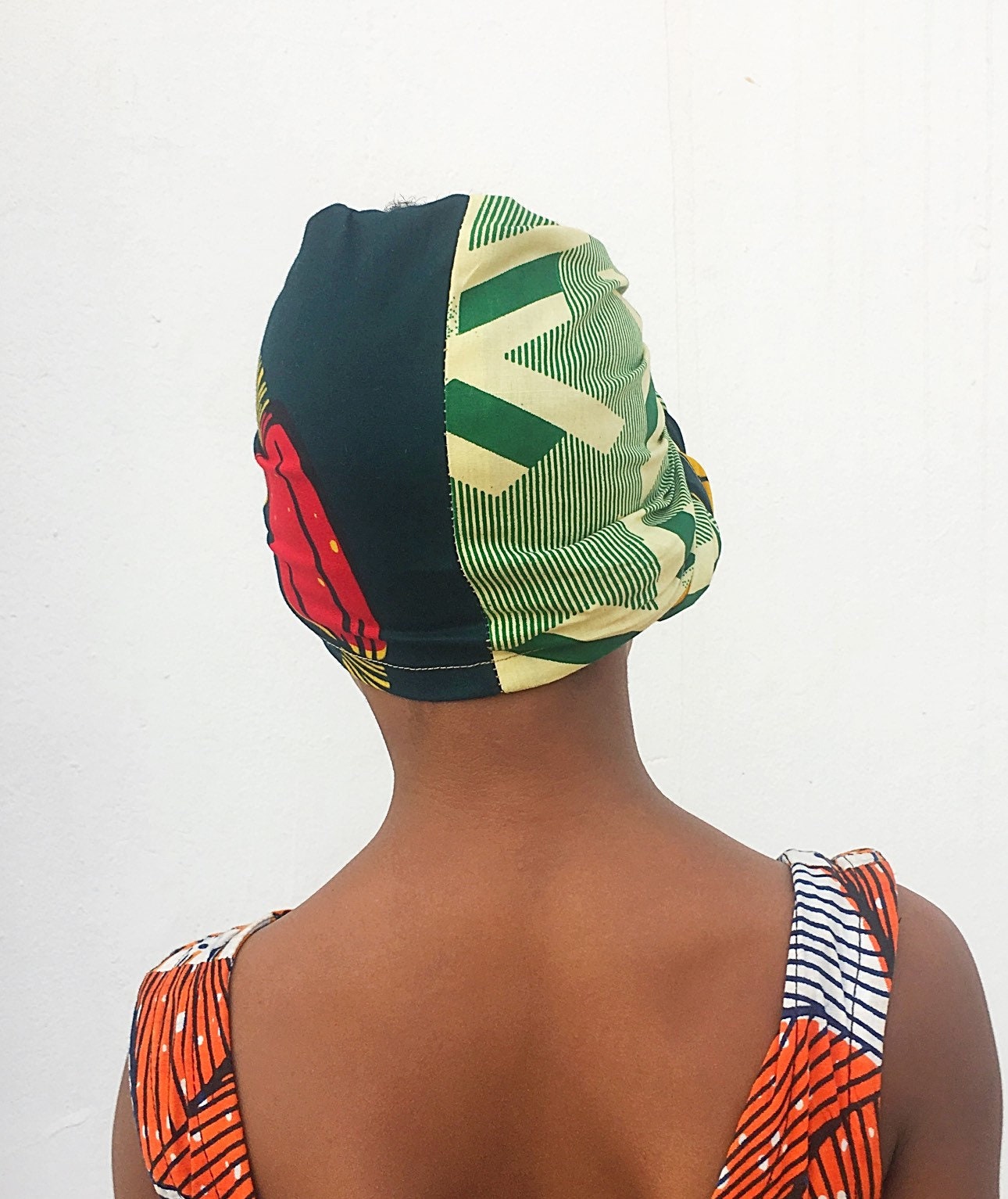 Green African Head Wrap Scarf - Etsy