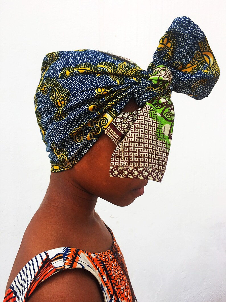 Green African Head Wrap Scarf - Etsy
