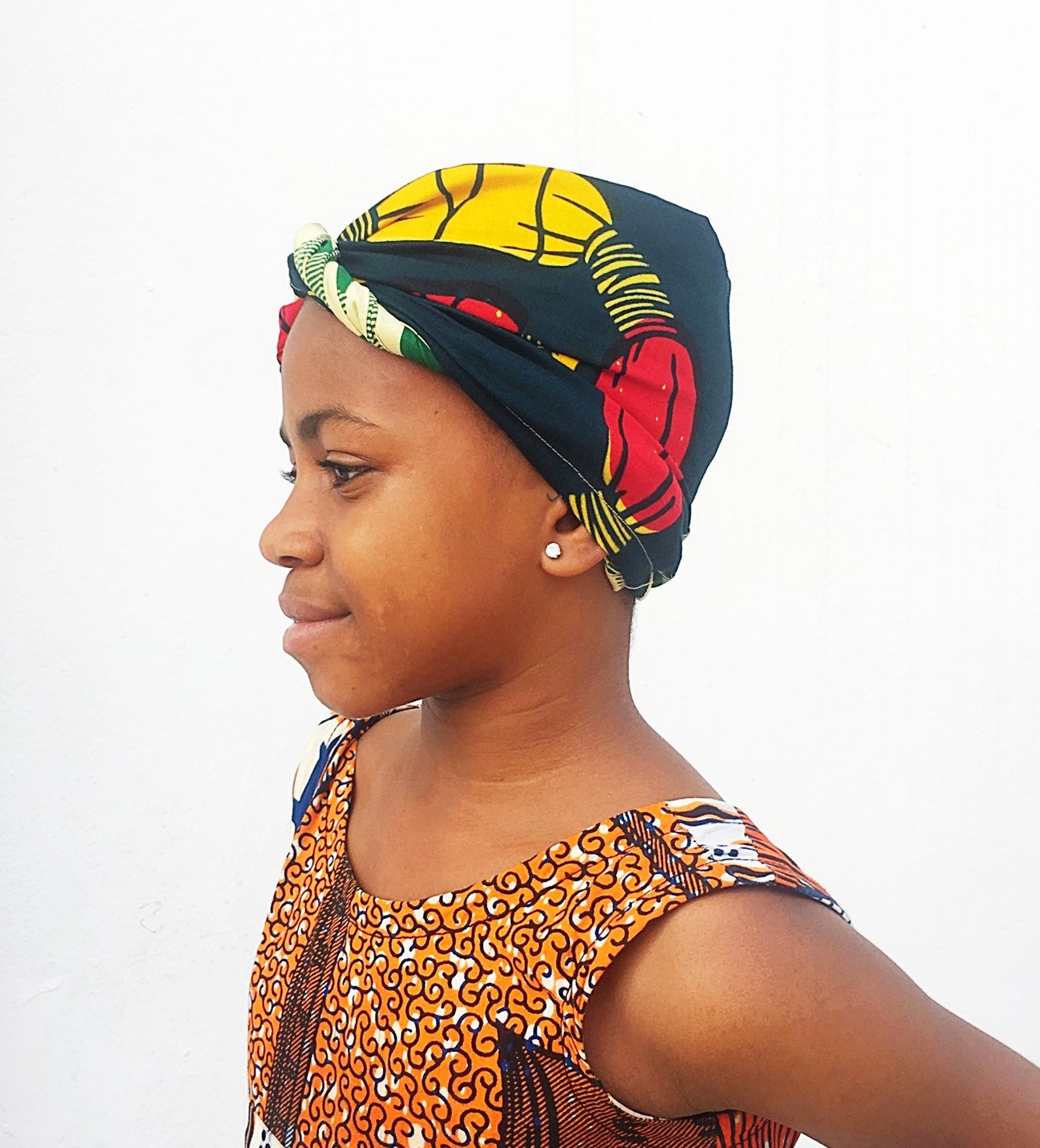 Green African Head Wrap Scarf - Etsy
