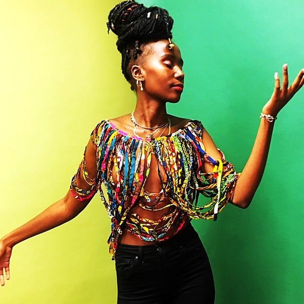 African Rope Necklace - Etsy