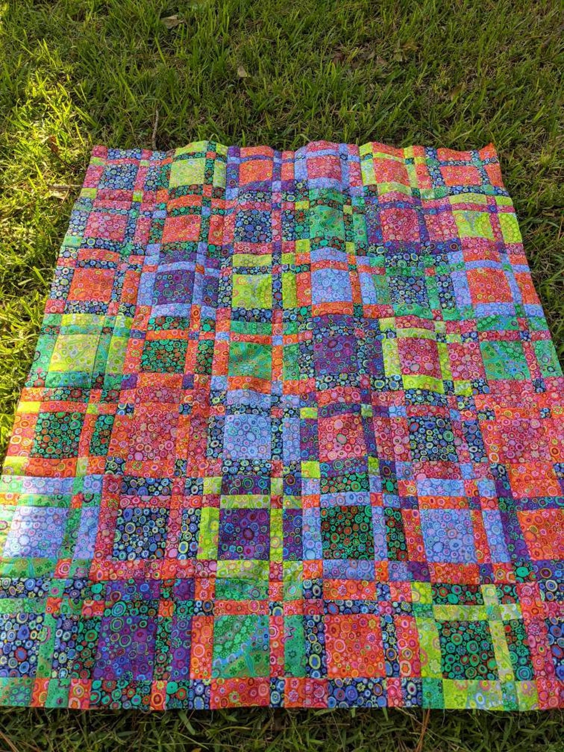 Original Tartan Quilt Pattern. HARD COPY - Etsy