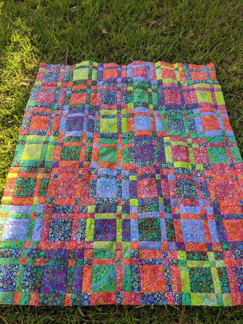 Original Tartan Quilt Pattern. HARD COPY - Etsy