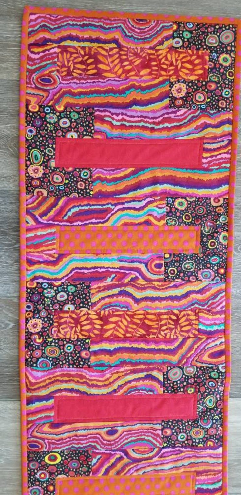 Pattern: Alternating Steps Quilt and Table Runner 55.5 X 65.5 Inches ...