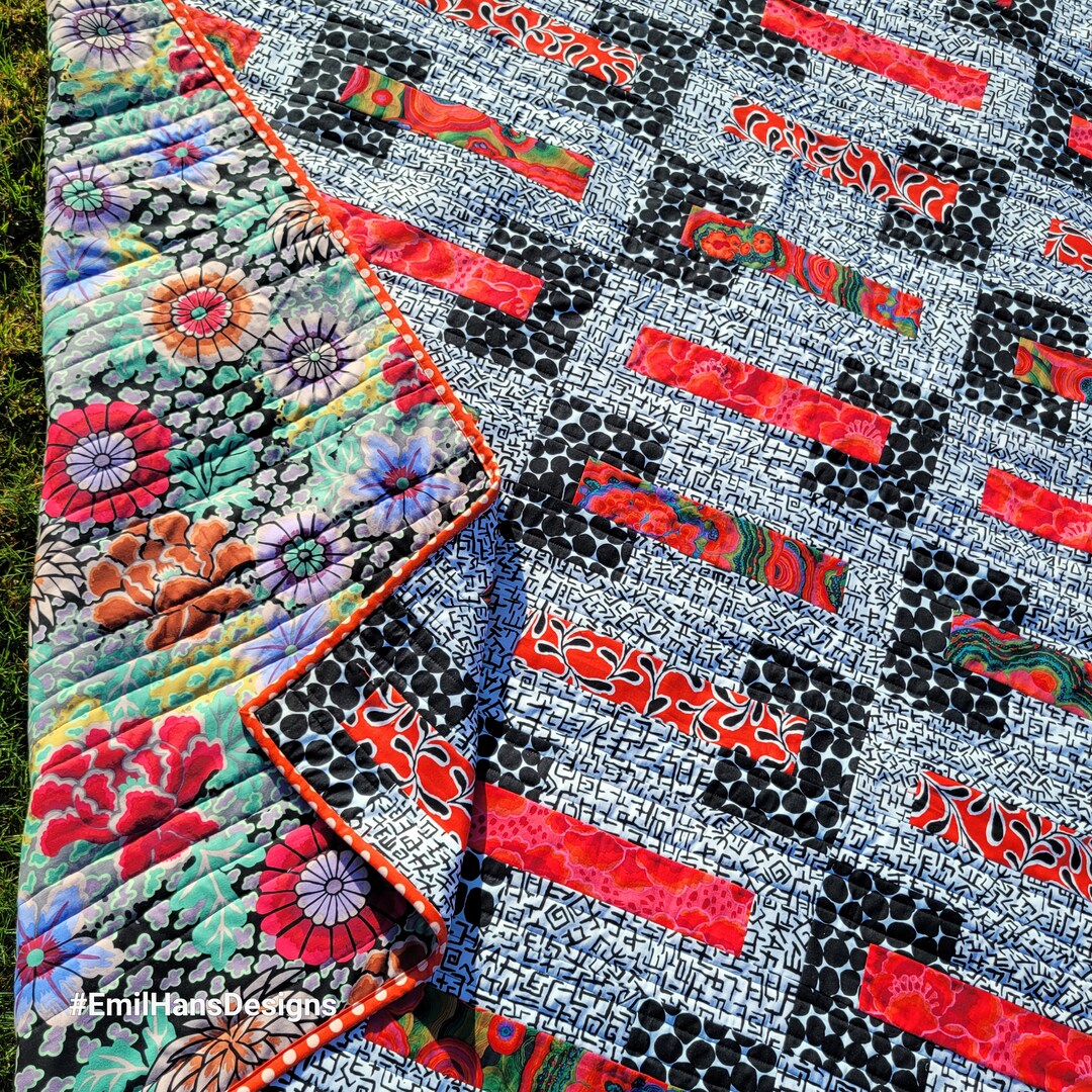 Pattern: Alternating Steps Quilt and Table Runner 55.5 X 65.5 Inches ...